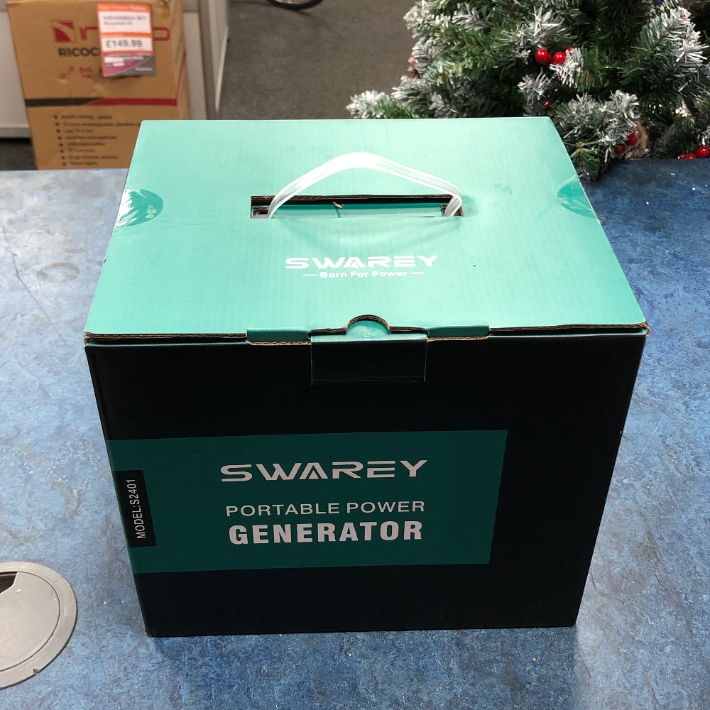 Pre-owned Swarey swarey s2401 240W Portable Power Station - Own4Less